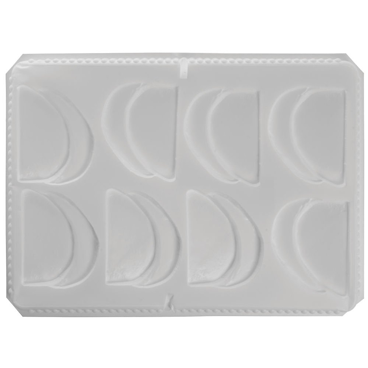 Culinary Puree White Polypropylene Ham Slice Puree Mold - 17"L x 11"W