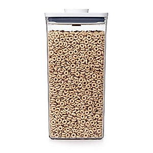 OXO Good Grips POP Container 6-Quart Square Airtight Food Storage for Bulk Food (Set of 4)