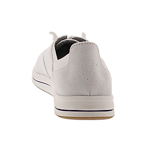 Clarks Breeze Ave Sneaker, White, 7 Medium