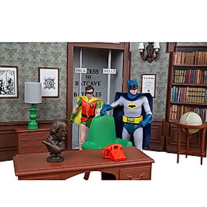 McFarlane Toys - DC Retro Wayne Manor Library (Batman 66') Playset