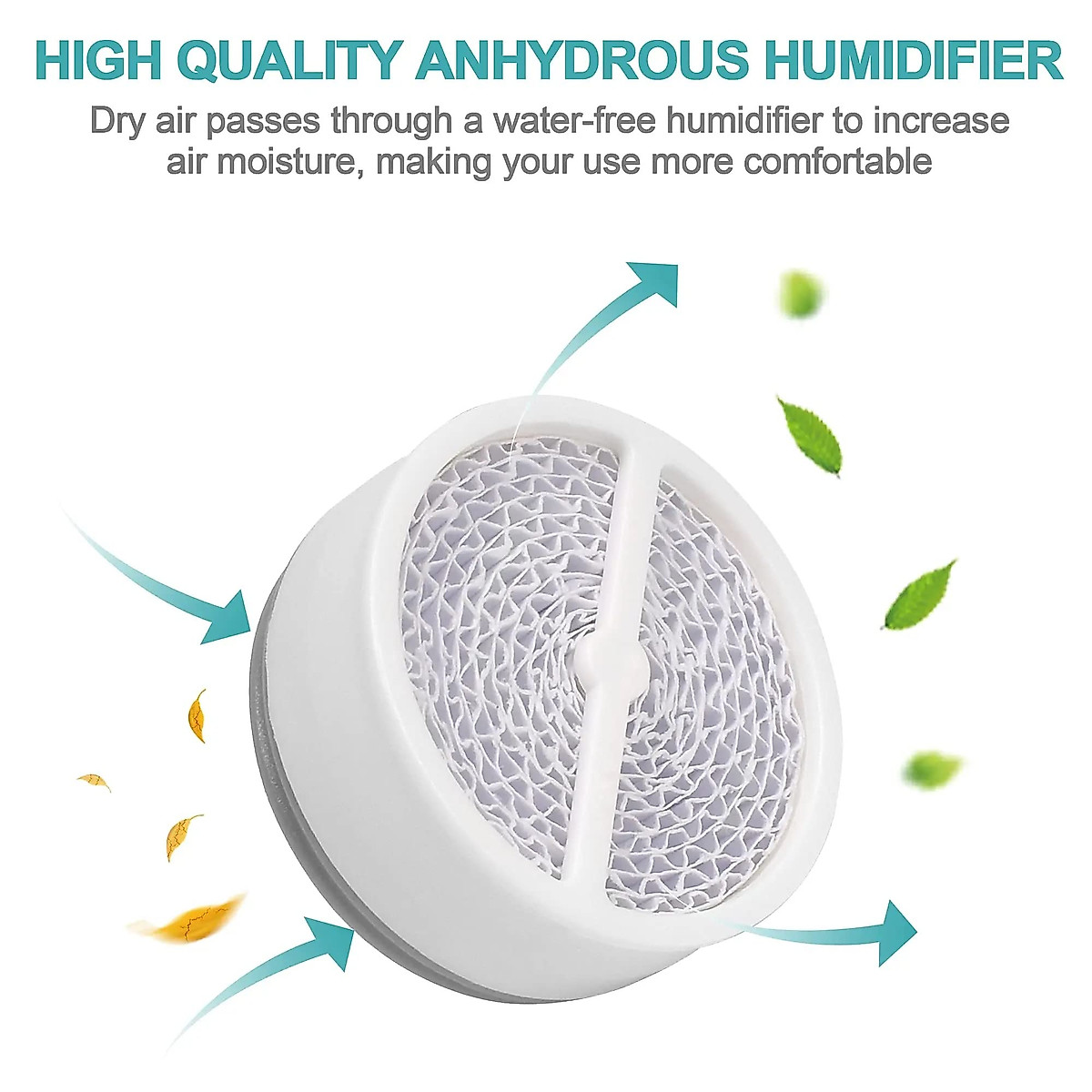 Humidx Plus Humidifier Filter Compatible with AirMini and N20 Connector, Includes 4pcs, Each one uses an Independent Sealed Package.