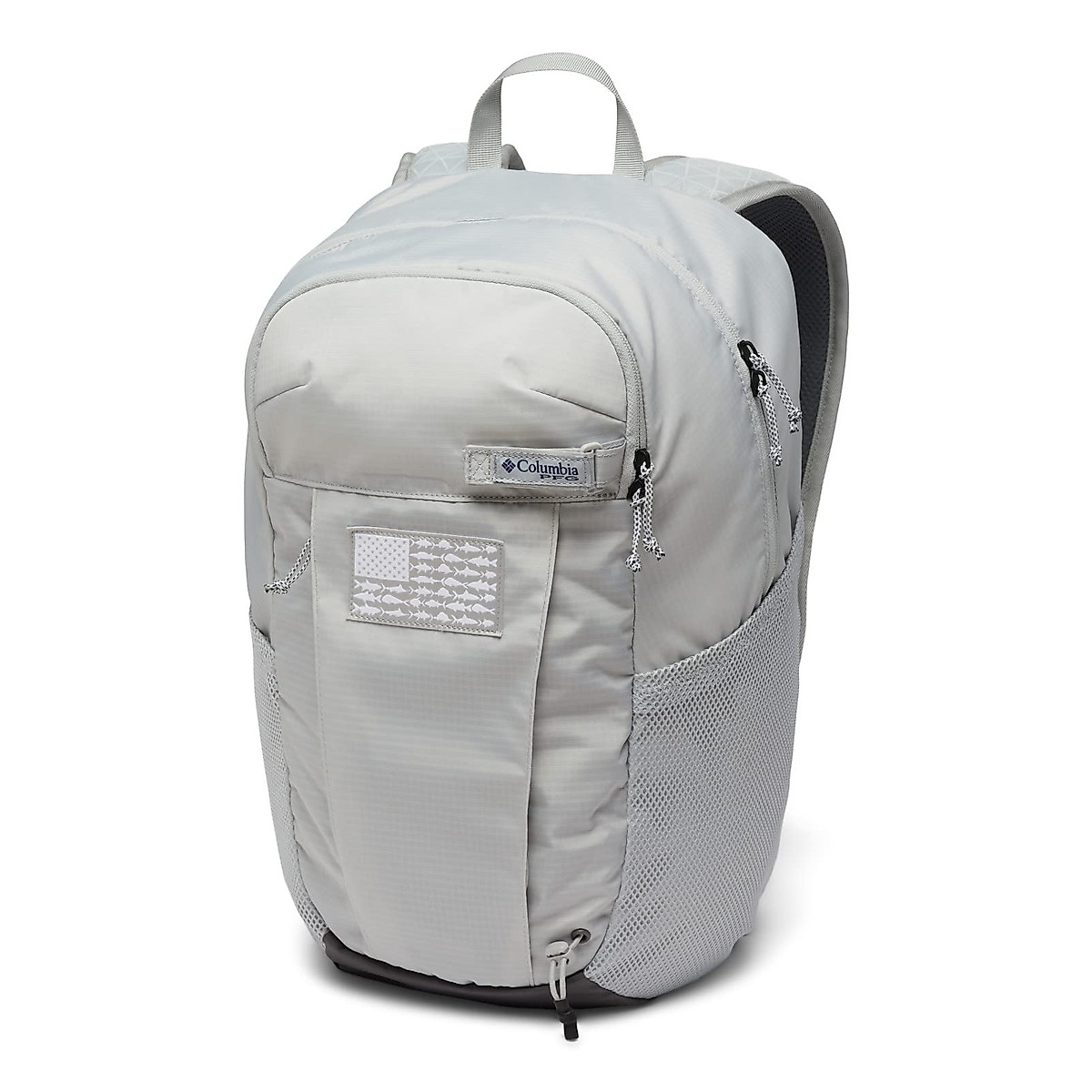 Columbia Unisex PFG Terminal Tackle 28L Backpack, Cool Grey/Fish Flag, One Size