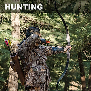 ASDW Archery Stringer Recurve Stringer Bow String Tool Bow Stringer Protective Sringer for Longbow Tool Limbsaver Stringer Tool