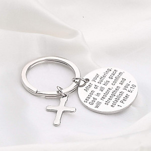 bobauna (confirm peter 5:10 keychain