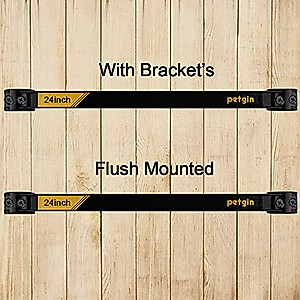 Petgin Magnetic Tool Holder 24 Inch 3 Pack Heavy Duty Magnet Tool Bar Strip Rack Wall Mount for Tool Box Organizers and Storage (With Buckle,Splicing Installation