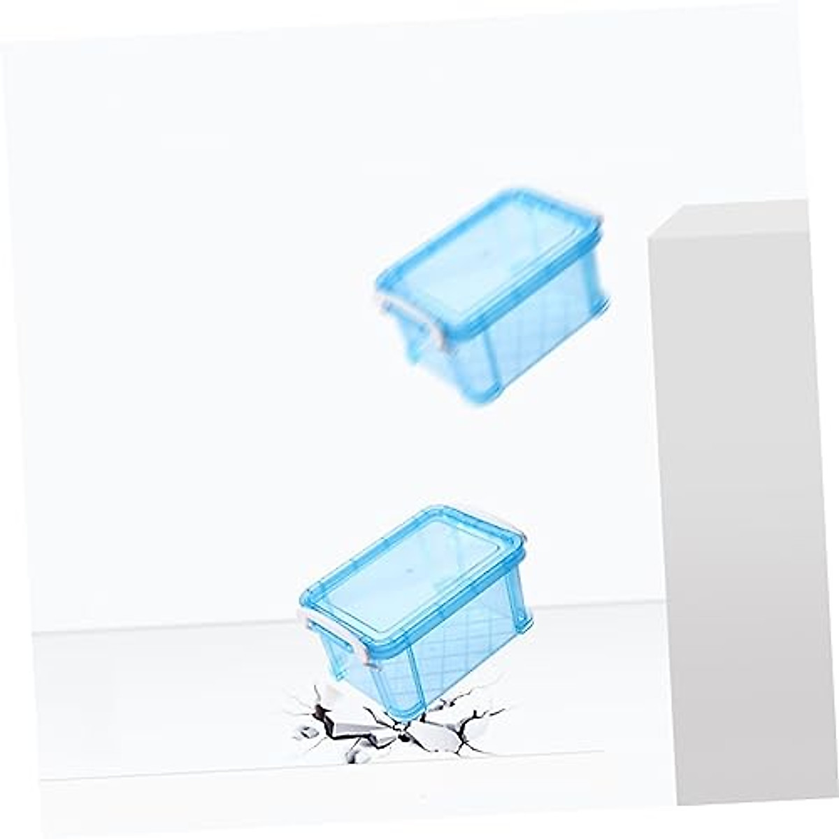 Cabilock 1pc Box plastic container plastic storage case storage box portable