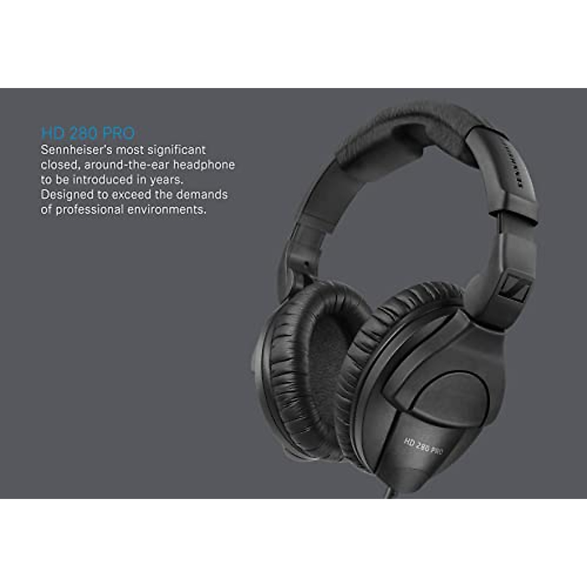 Sennheiser Professional HD 280 PRO Over-Ear Monitoring Headphones