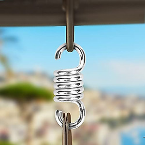 Heavy Duty Spring for Hammock Swing Chair Hanging Porch Suspension Hook,880lbs Weight Capacity
