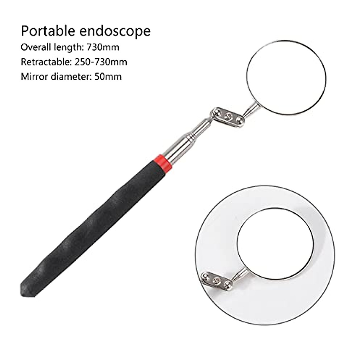 QIXIAMO Pocket Magnifying Glass 15X Keychain Pocket Magnifier Portable Foldable Glass for Reading Maps Labels Present