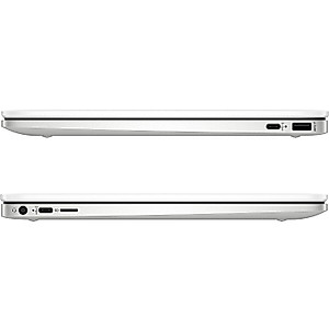 HP Chromebook 14a-na0122od 14" Intel Pentium Silver N5030 4 GB Memory; 64 GB eMMC Storage Chrome OS Ceramic White(Renewed)