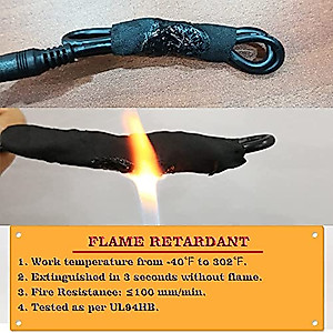 LLPT Wiring Harness Cloth Tape 5 Packs 3/4 Inch x 50 Ft Each Premium Fiber Wire Loom Wrapping Tape for Automotive Engine Electrical Protection (HC195)