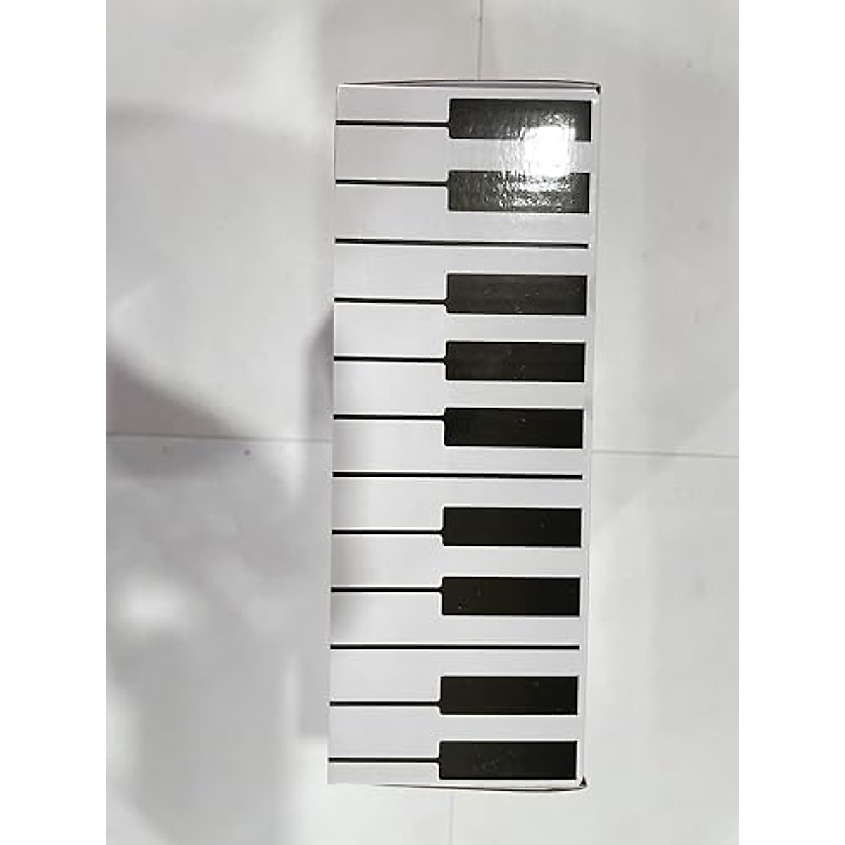 POGOLAB 49 Key Roll Up Keyboard Piano, Portable Digital Electric Foldable Piano Keyboard, Rechargeable, 8 Tones, 6 Educational Demo Songs, for Beginners Gift (Rainbow)