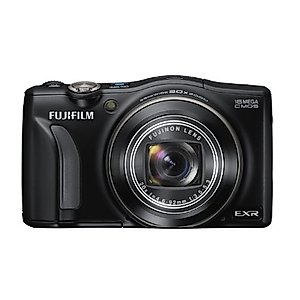 FUJIFILM Digital Camera FinePix F800EXR (Black) 16MP EXR-CMOS Wide angle24mmOptical Zoom20"{ F FX-F800EXR B - International Version