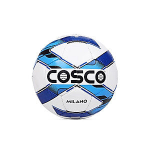 IRIS USA, Inc. Cosco Milano Hand Stiched Football-Size: 5 (White,Yellow,Black)