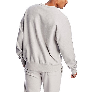 Champion Men's Reverse Weave Sweatshirt, Oxford Gray, Large