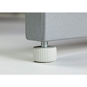 Bush Business Furniture Easy Office 60W Two Person L Shaped Desk Open Office in Mocha Cherry