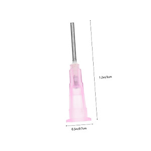 ULTECHNOVO Glass Tips Glass Tips Glass Tips Tip 100pcs Multi- Industrial Dispensing Needlesg Needles Replacement Tip Tipsg 18g Needles 18g Needles