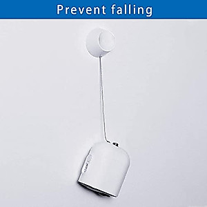 VVHOOY Anti-Drop Security Chain Compatible with Google Nest Cam Outdoor(Battery), Anti-Theft Rustproof Protection Cable Prevent from Falling/Stolen 2-Pack