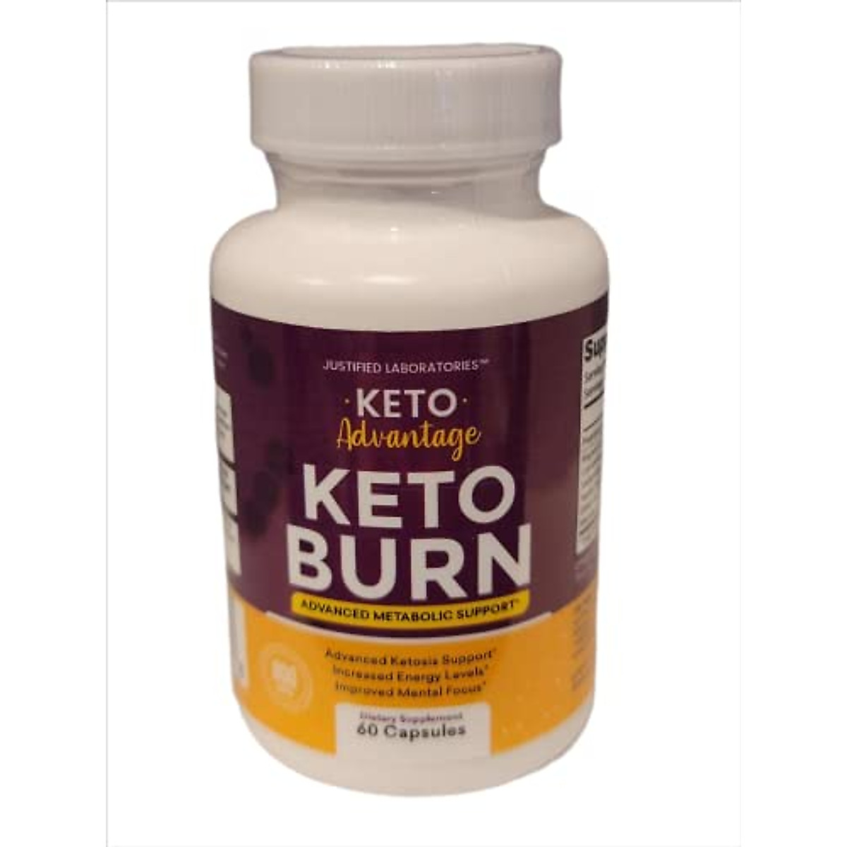 (5 Pack) Keto Advantage Keto Burn Pills Includes Apple Cider Vinegar goBHB Exogenous Ketones Advanced Ketogenic Supplement Ketosis Support for Men Women 300 Capsules