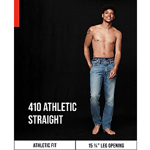 Lucky Brand Men's 410 Athletic Fit Jean, Barite, 36W X 32L