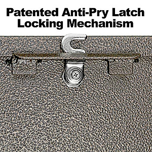 Mail Boss 7508 Curbside Mail Manager Security, Bronze Locking Mailbox