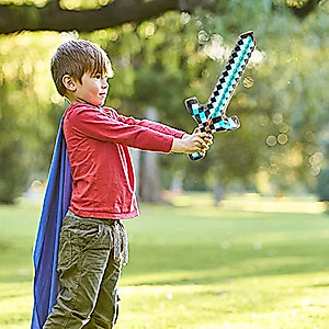 Inflatable Weapons large size Blow up Sword Axe Pickaxe Pixel Party Favors (10 Objects Per Box)