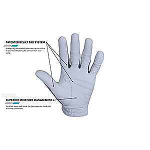 Bionic Men's Performance Grip Pro Premium Leather Golf Glove (X-Large, Right)