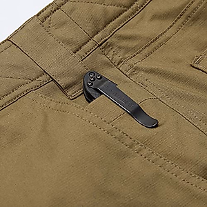 VIKTOS Men's Quick-Drying Lightweight Stretch Cargo Tactical Wartorn Coolmax Shorts Multi Pockets, Ranger, 34