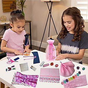 Real Fashionista Fashion Design Kit for Kids, Designed by Fashion Designer, Fashion Sewing Kit for Kids,Fashion Design Kit for Girls, Fashion Designer Kits for Girls