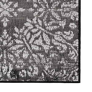 Rugs.com Monte Carlo Collection Rug – 2' 2 x 3' Black Medium Rug Perfect for Living Rooms, Large Dining Rooms, Open Floorplans