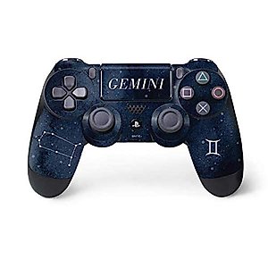 Skinit Decal Gaming Skin for PS4 Controller - Officially Licensed Skinit Originally Designed Gemini Constellation Design