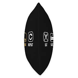 Forging Equipment Starter Kit Gifts For Beginners Eat Sleep Repeat Forging Anvil Hobby Legend Blacksmith Throw Pillow, 18x18, Multicolor