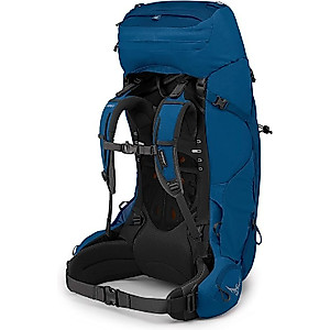 Osprey Aether 65 Men's Backpacking Backpack Deep Water Blue, Large/X-Large