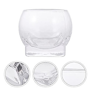 Clear Glass Mugs Clear Glass Dessert Bowls Ice Cream Mug Cups Champagne Flute Mimosa Glasses for Fruit Salad Snack Condiment Trifle Birthdays Weddings Parties Tulip Glass Easy to Clean