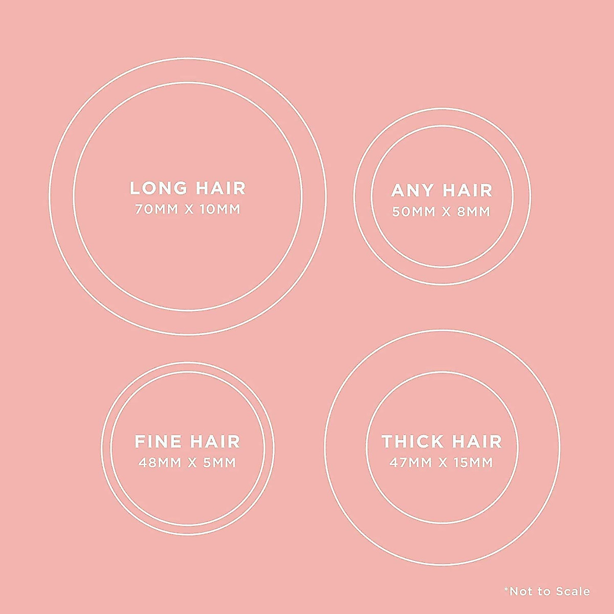 Gimme Beauty - Any Fit No Damage Hair Ties - Blondie - Seamless Microfiber Hair Elastic - Hair Accessories With All Day Hold - No Snagging, Dents, or Breakage Hair Tie Pack (9 Count)