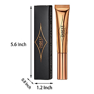 Paminify Contour Beauty Wand,Liquid Contouring with Cushion Applicator,Shading Bronzer Stick Natural Matte Finish,Lightweight Blendable Super Silky Cream Contour Stick,Cruelty-free,Grey