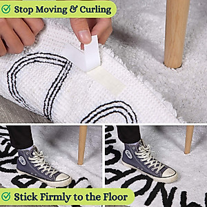 Mr. Pen- Double Sided Carpet Tape, 0.7 inch x 10.9 Yard, Carpet Tape, Rug Gripper, Rug Tape, Carpet Tape for Wood Floors, Carpet Tape Double Sided, Rug Slip Stopper, Rug Anti Slip, Carpet Adhesive