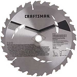CRAFTSMAN CMAS3725243 3 Pack 7-1/4-In 24-Tooth Carbide Circular Saw Blade