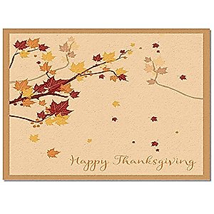 Indoor Area Rugs Thanksgiving Autumn Branches Non-Slip Floor Mats Red Yellow Maple Leaf Rectangular Carpet Soft Washable Rugs for Living Room/Bedroom/Hallway Home Decor - 4x6 Feet