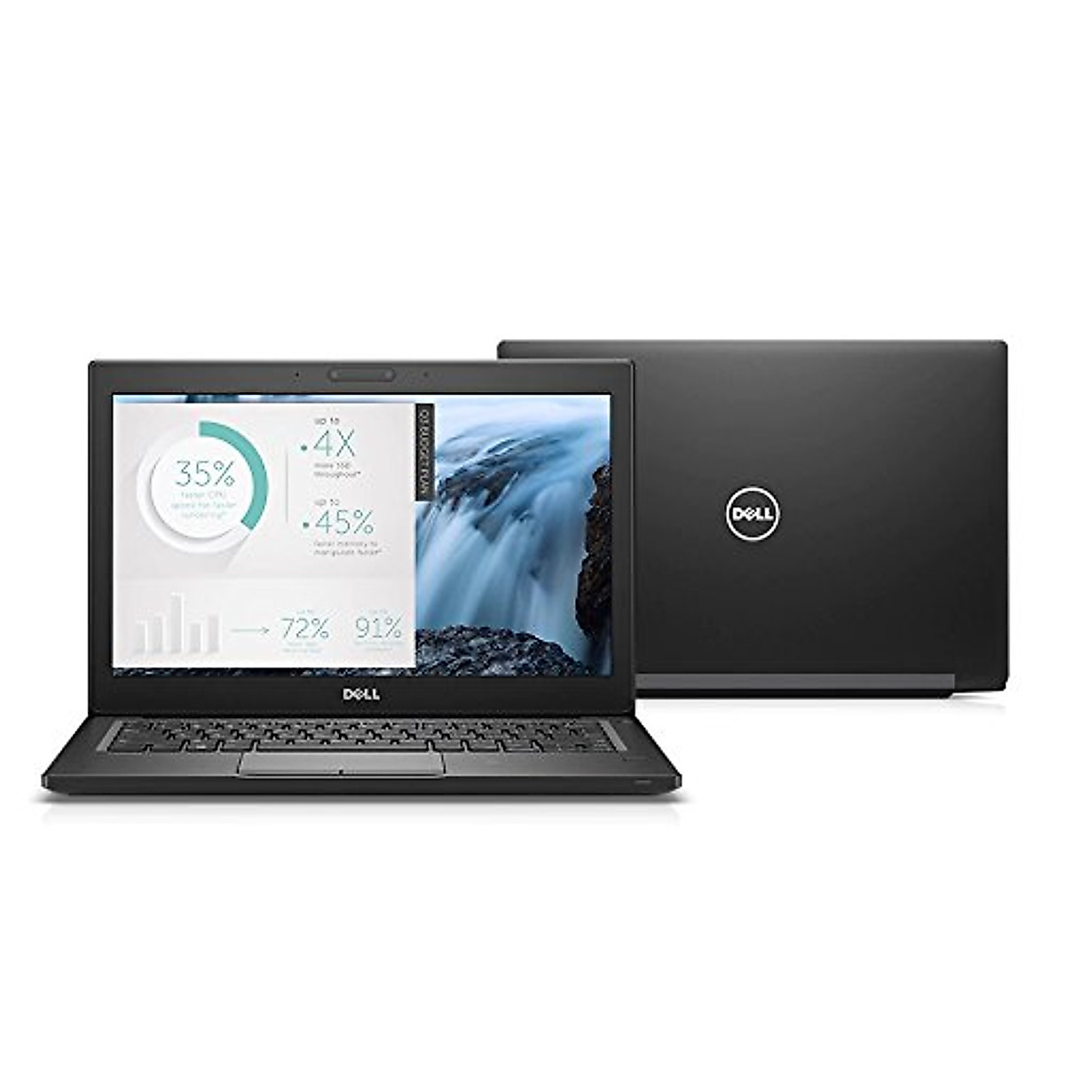Dell Latitude 12 7000 7280 Notebook: Intel Core i5-6300U | 256GB SSD | 8GB DDR4 | 12.5" (1366x768) | Backlit Keyboard | Windows 10 Pro - (Renewed)