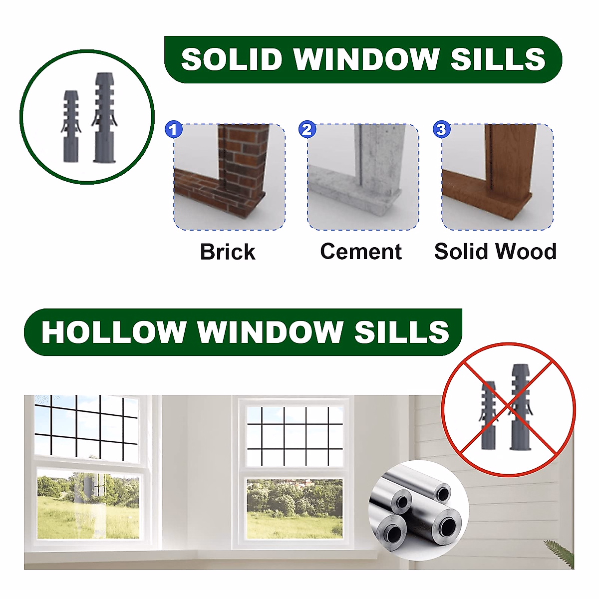 Air Conditioner Support Bracket Extra Large, ACOCOKI Universal Window AC Support Bracket with Upgraded Extension Leg, Air Conditioner Bracket Up to 110 lbs, for 5,000 to 12,000 BTU AC Unit