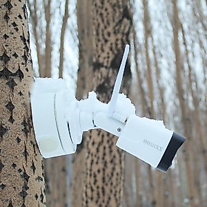 (Metal Aluminum & Waterproof) Junction Box Mount Bracket, Universal for Bullet Security Camera, Aluminum Waterproof Hide Cable Junction Box Compatible with Solar Panel, Fits Wall Ceiling