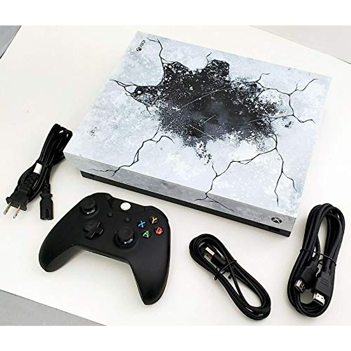 Microsoft XBox One X Gears of War 5 Limited Edition Console Game System 1TB 4K GOW Gaming Bundle with Controller (Renewed)