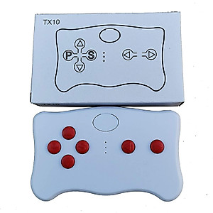 weelye (TX10) red Button 2.4G Bluetooth Remote Control, No Universal,for Kids Electric Ride On Car Only with Brand weelye FCC CE Label Original Receiver