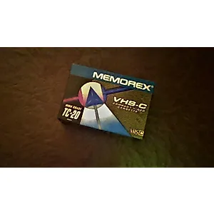Memorex VHS-C TC-20 High Grade Compact Video Cassette