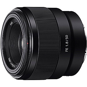 Sony a6400 4K Mirrorless Camera Body ILCE-6400/B with FE 50mm F1.8 Lens Kit Bundle with Deco Gear Travel Case 2X Extra Battery Essential Photography Accessory Set