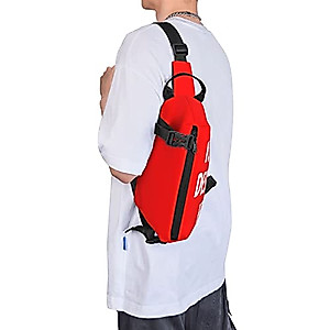 Custom Crossbody Chest Bag Custom Crossbody Backpack Your Own Add Your Design Sport Shoulder Crossbody Bag Customized Gifts Customized Gifts Personalized Photo Gifts Custom Gifts For Men,Black-3