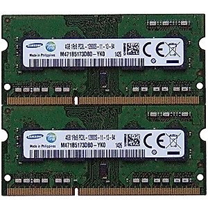 Samsung ram Memory 8GB kit (2 x 4GB) DDR3 PC3-12800,1600MHz for 2012 Apple MacBook Pro's, iMac's and 2011/2012 Mac Mini's