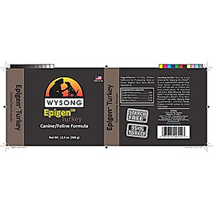 Wysong Epigen Turkey Canine/Feline Canned Formula Dog/Cat/Ferret Food, 12.9 Ounce Can