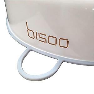 BISOO Potty Training Toilet Seat - Children WC Adapter - Baby Toilet Reducer - Safe and Comfortable - Compact and Portable Size - Includes Hanging Hook (Blue)